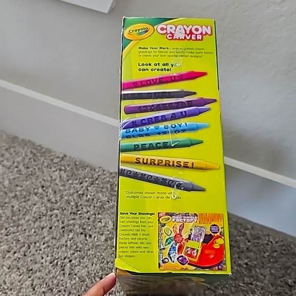Crayola | Toys | Nib Motorized Crayon Carver | Poshmark